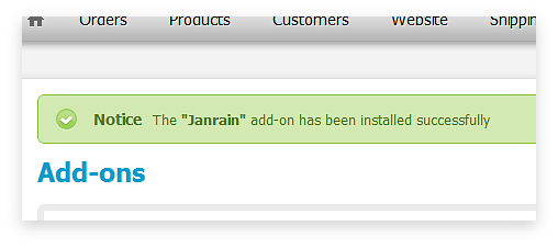 How To Install Setup And Configure The Janrain Addon For Cs Cart Knowledgebase Granite Web